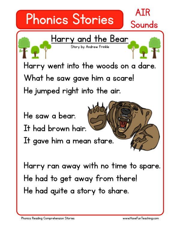 Comprehension Worksheets